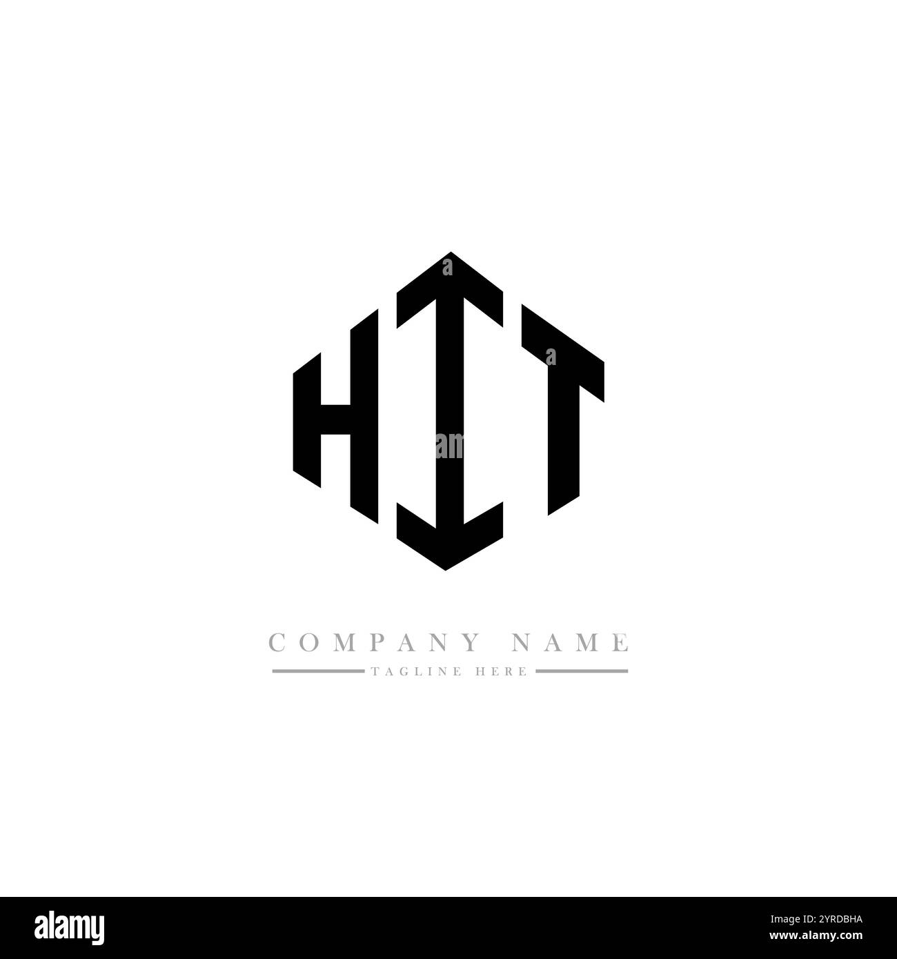 Hit hexagon Stock Vector Images - Alamy