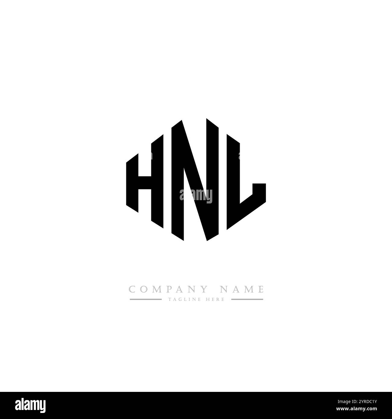 Hnl hexagon Stock Vector Images - Alamy