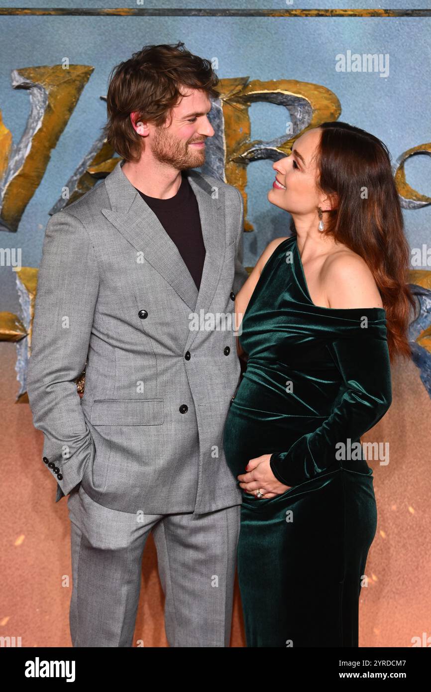 London, UK. 3 December 2024. Benjamin Wainwright and Phoebe ...