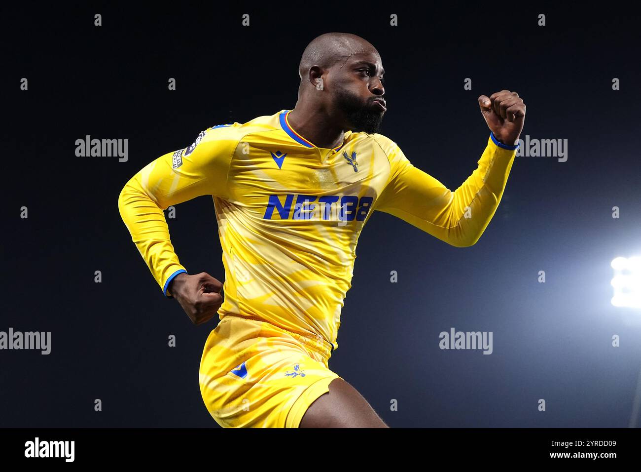 Crystal Palace's Jean-Philippe Mateta celebrates scoring their side's ...