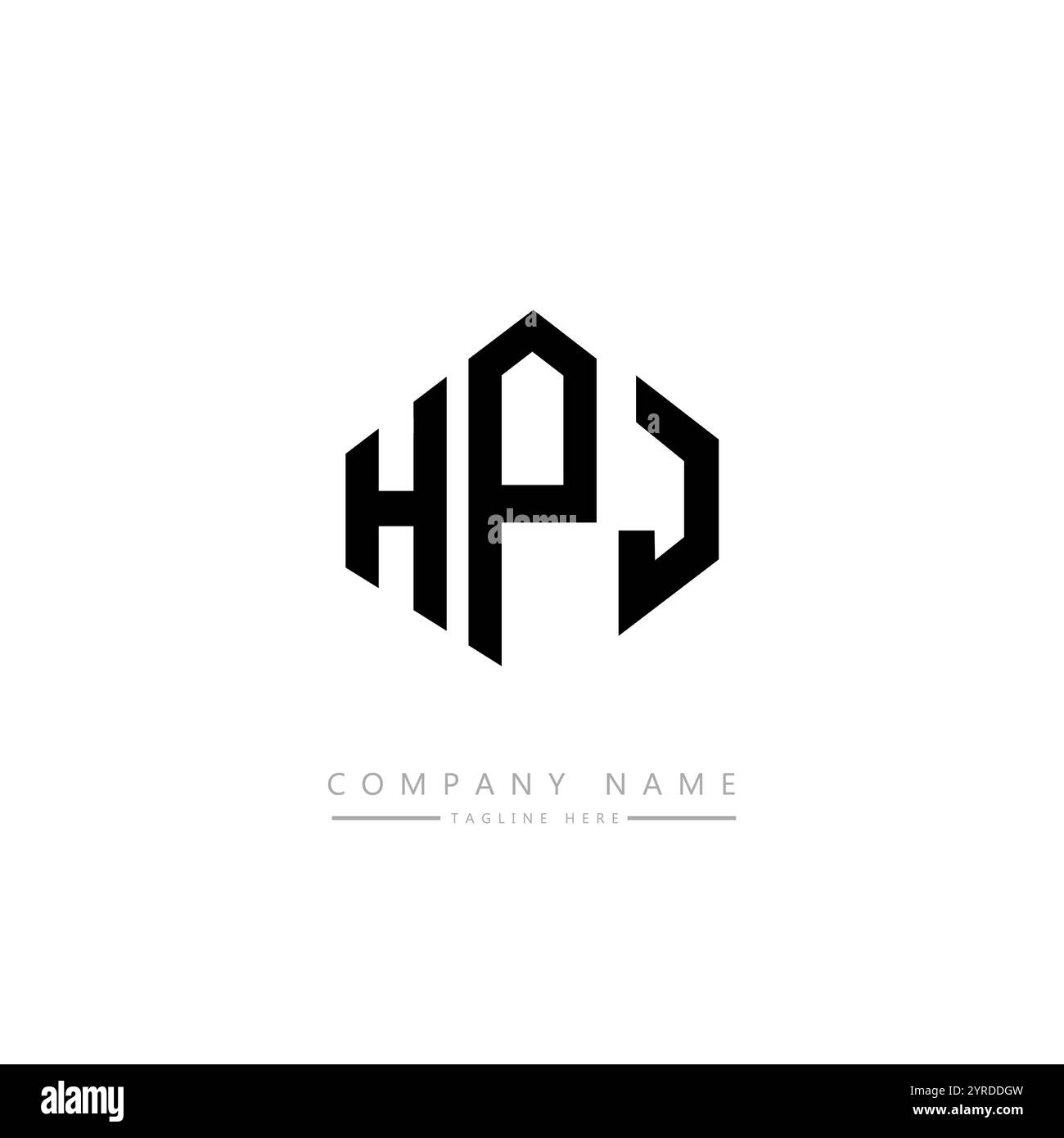 Hpj logo Stock Vector Images - Alamy