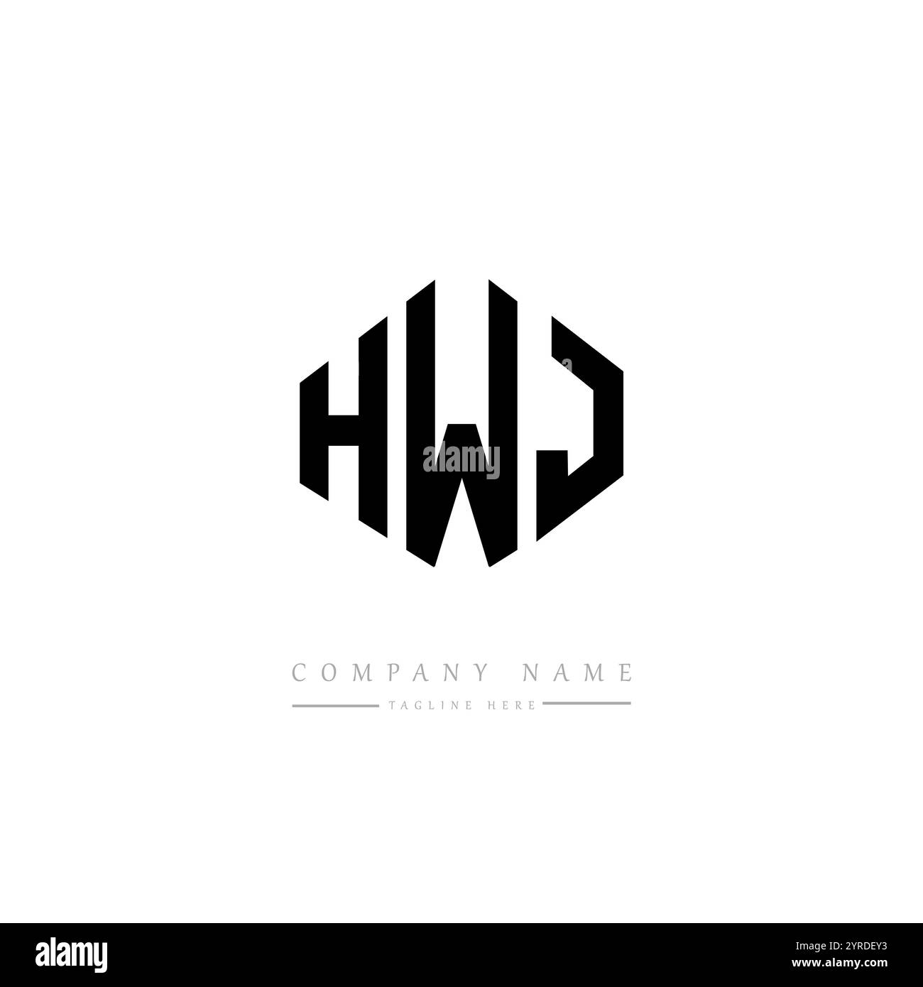 Hwj logo hi-res stock photography and images - Alamy