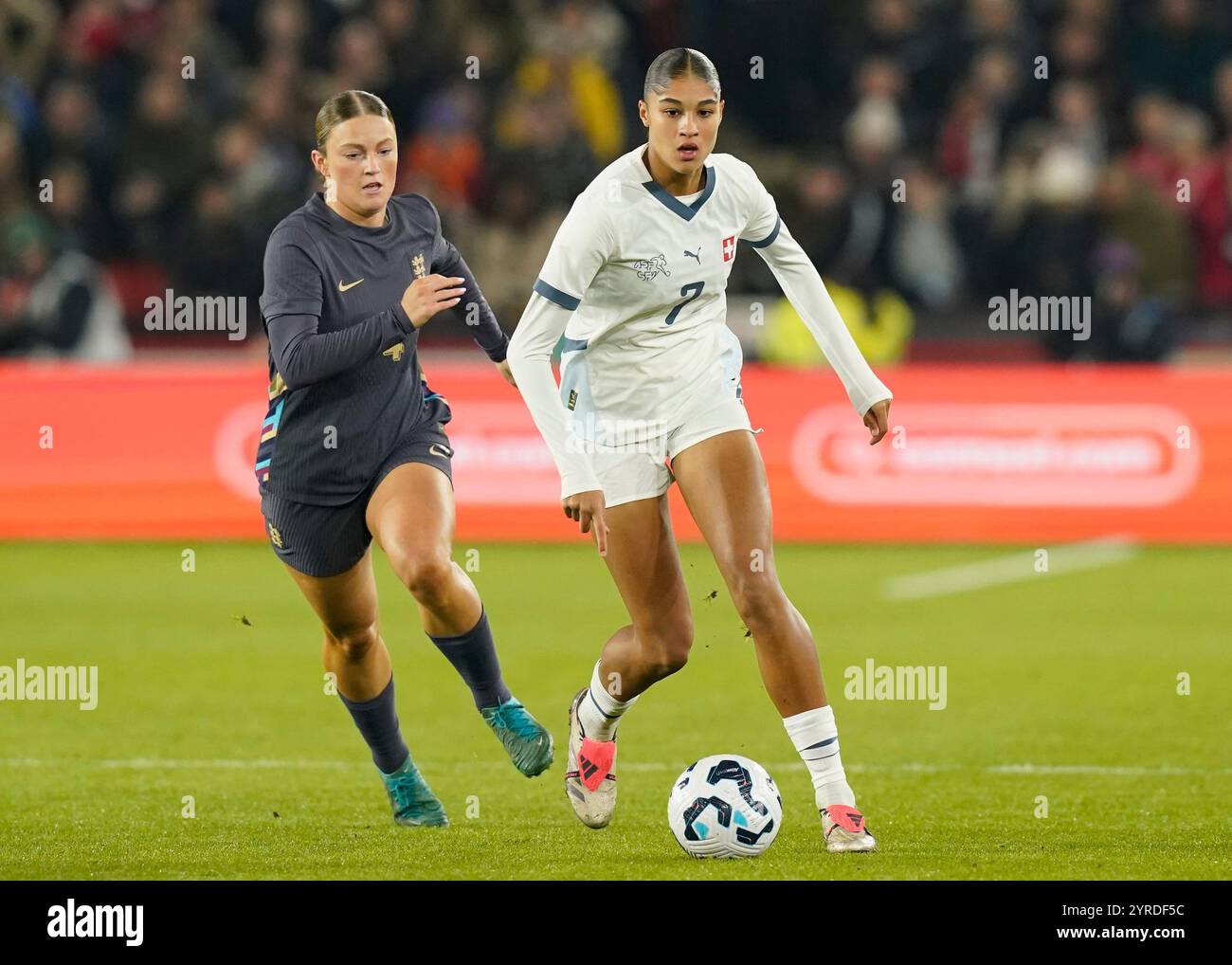 Soccer friendly switzerland england hi-res stock photography and images ...