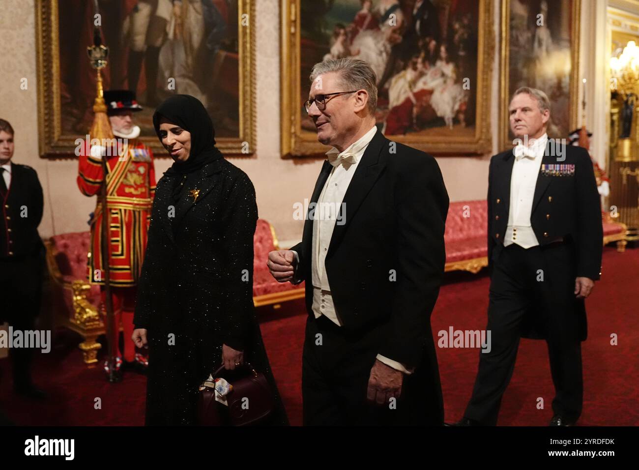 H.E. Ms Lolwah bint Rashid Al-Khater and Prime Minister Sir Keir ...