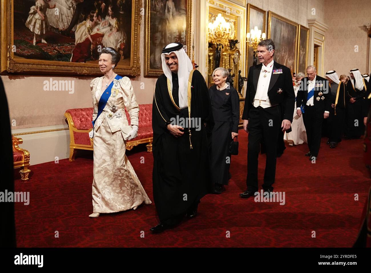 The Princess Royal and H.E. Sheikh Mohammed bin Abdulrahman bin Jassim ...