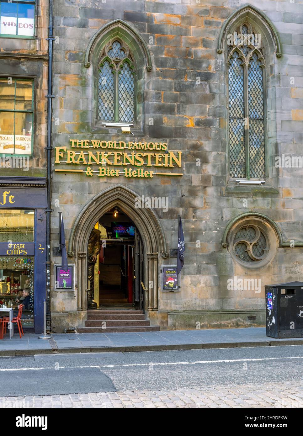 Frankenstein Bar for different entertainment in the centre of Edinburgh ...