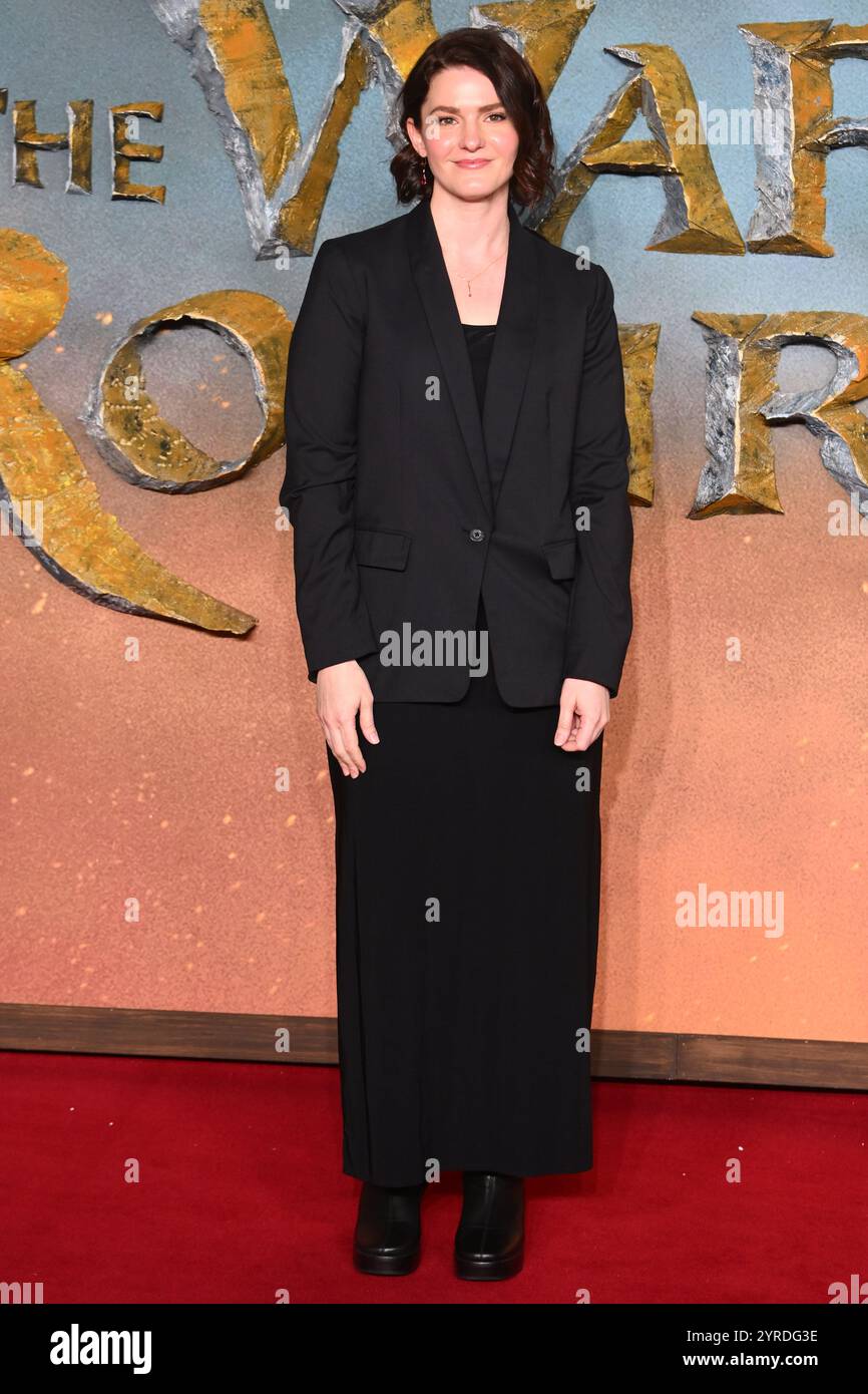 London, UK. 3 December 2024. Phoebe Gittinsattending the World premiere ...