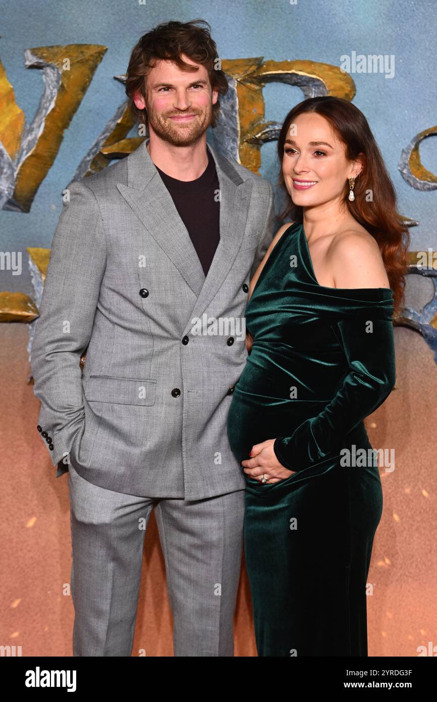 London, UK. 3 December 2024. Benjamin Wainwright and Phoebe ...