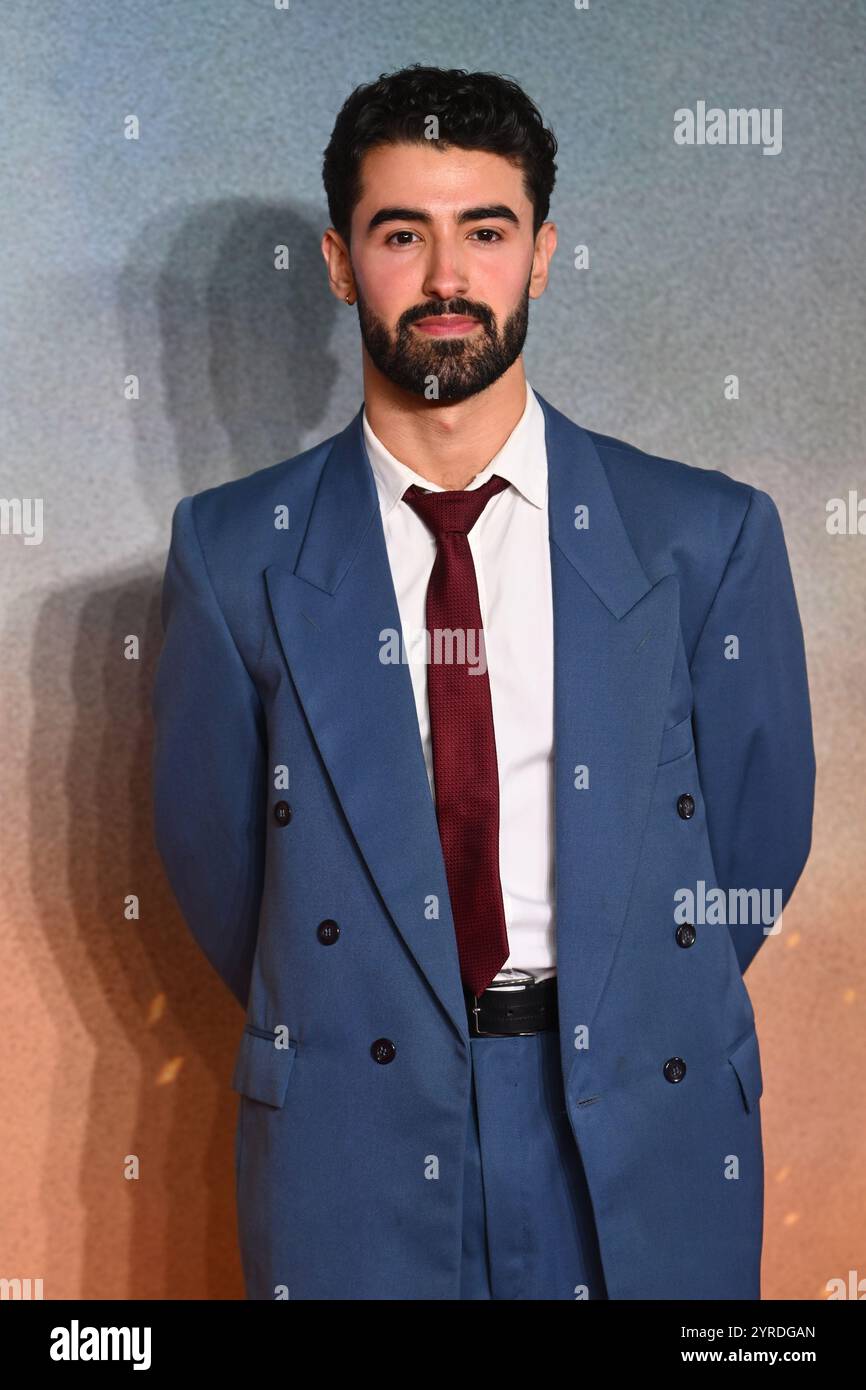 London, UK. 3 December 2024. Yasdan Qafouriattending the World premiere ...