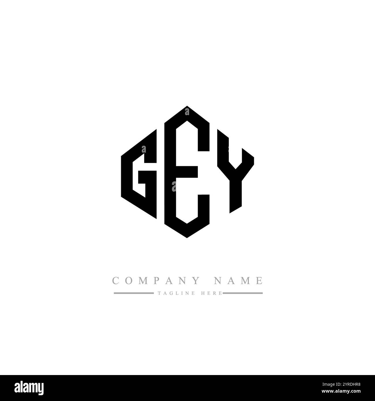 Gey logo design hi-res stock photography and images - Alamy