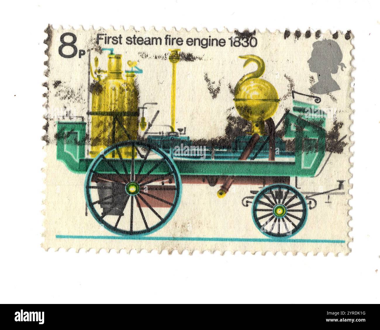 A 20th century vintage Queen Elizabeth II postage stamp from Great ...