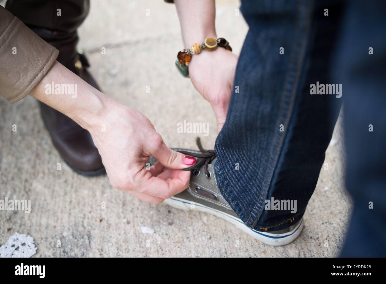 Child child helping someone hi-res stock photography and images - Alamy