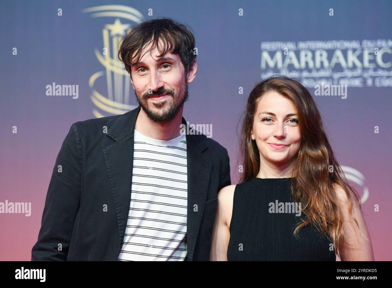 Marrakech, Morocco. 03rd Dec, 2024. Tyler Taormina and Alexandra ...