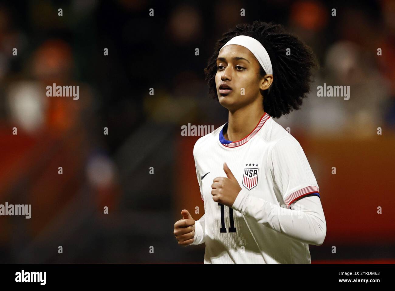 DEN HAAG - Lily Yohannes of USA Women during the friendly Interland ...
