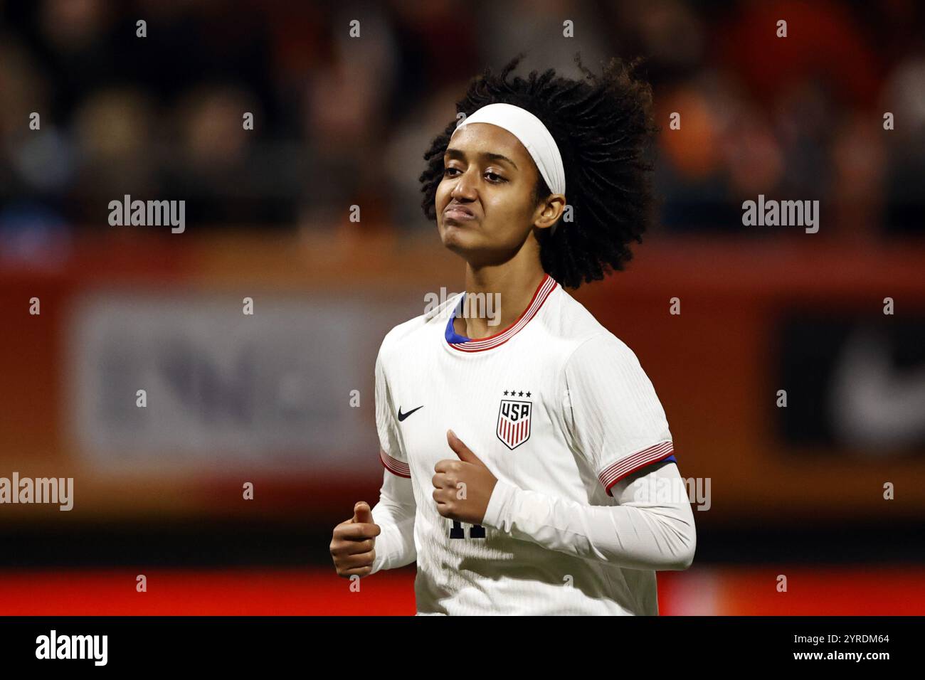 DEN HAAG - Lily Yohannes of USA Women during the friendly Interland ...