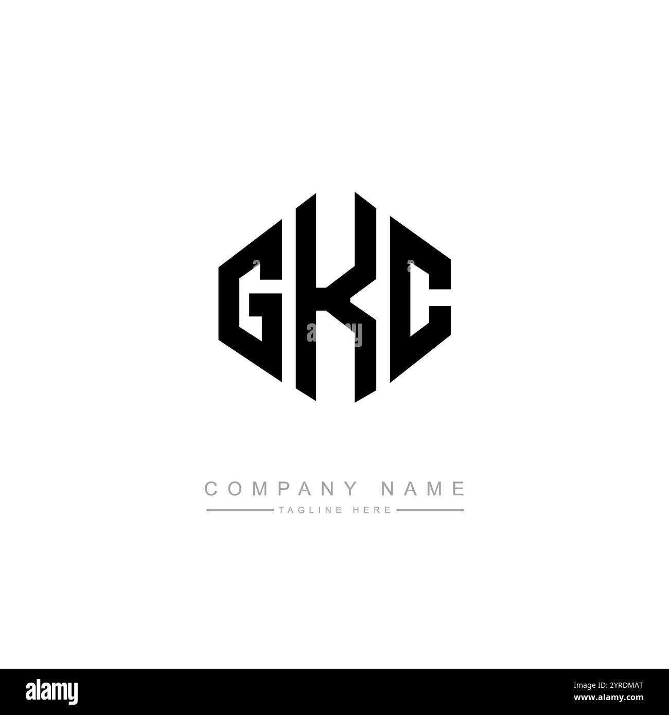 Gkc logo design hi-res stock photography and images - Alamy