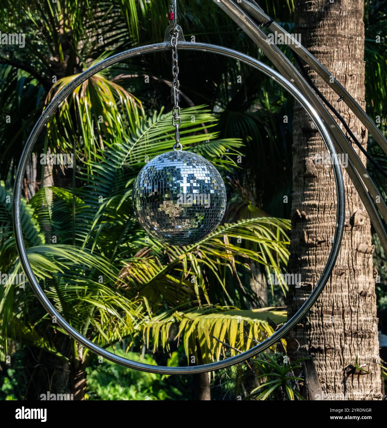 Miami, Florida - December 1, 2024: landscape in Fairchild Tropical ...