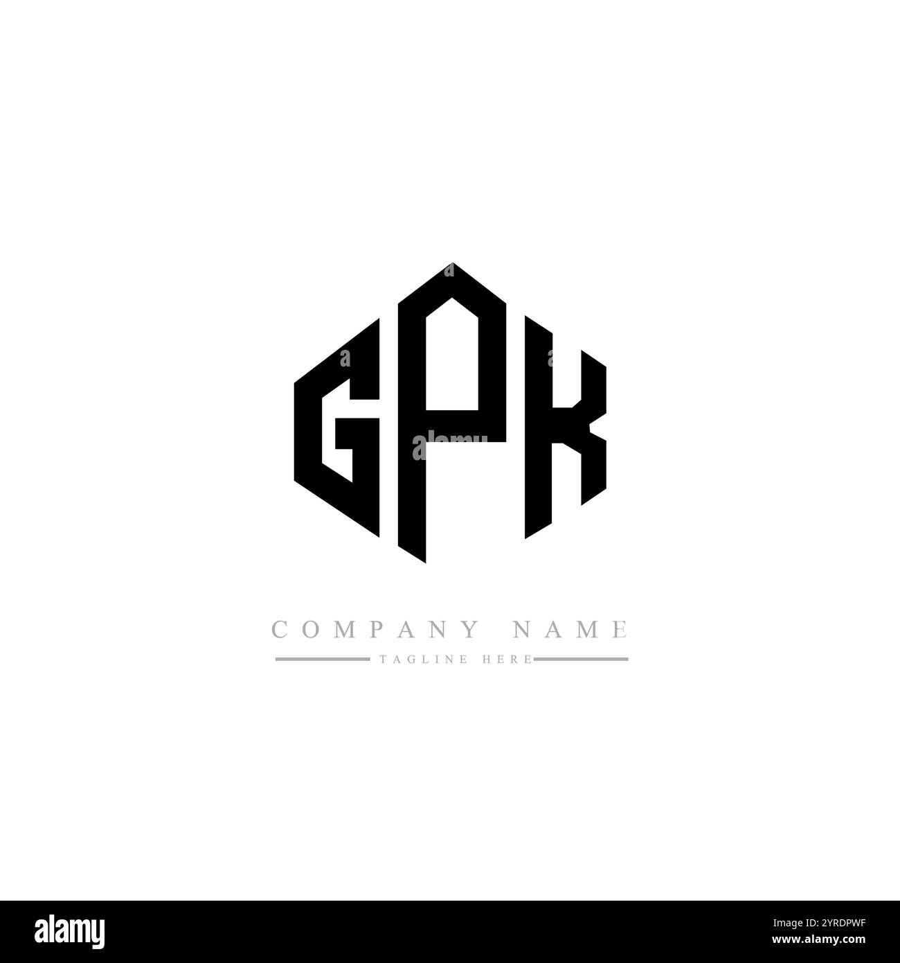 Gpk hexagon Stock Vector Images - Alamy