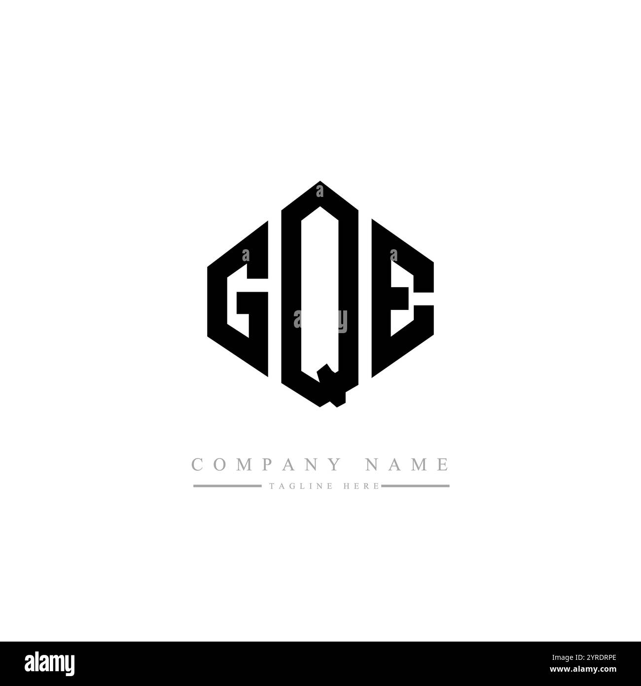 Gqe hexagon Stock Vector Images - Alamy