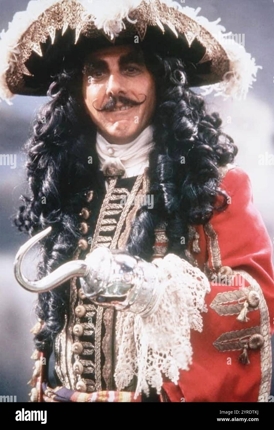 HOOK 1991 TriStar Pictures film with Dustin Hoffman as Captain James Hook Stock Photo - Alamy