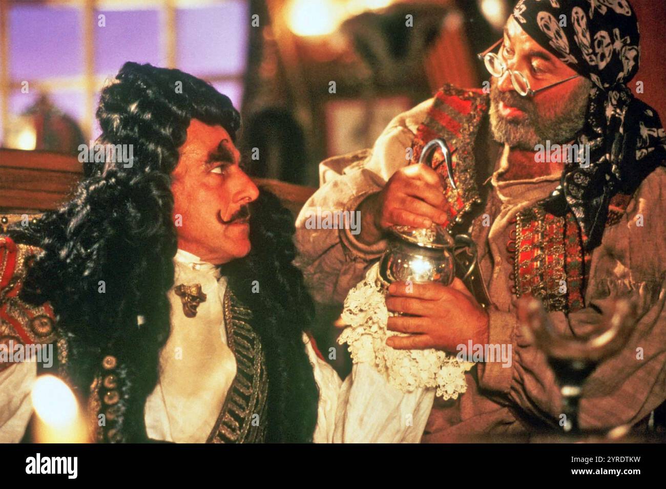 HOOK 1991 TriStar Pictures film with Dustin Hoffman as Captain James Hook Stock Photo - Alamy