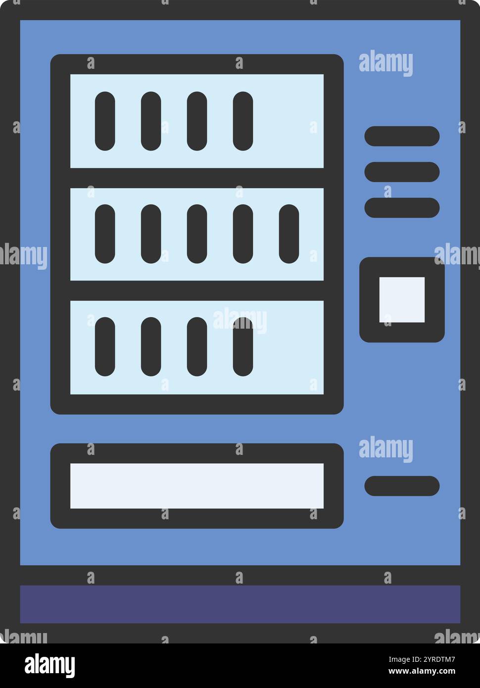 Vending Machine icon vector image. Suitable for mobile application web application and print ...
