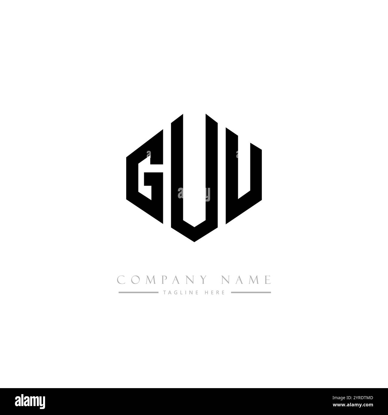 Guu logo design hi-res stock photography and images - Alamy