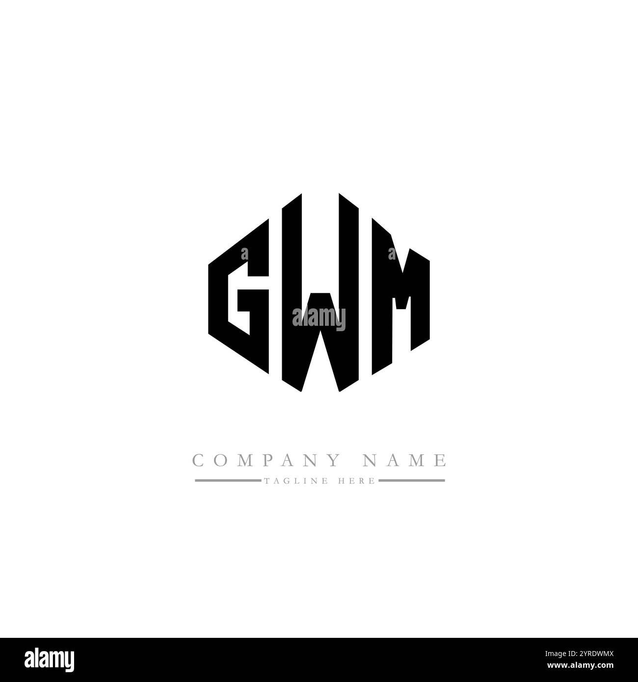 Gwm hexagon Stock Vector Images - Alamy
