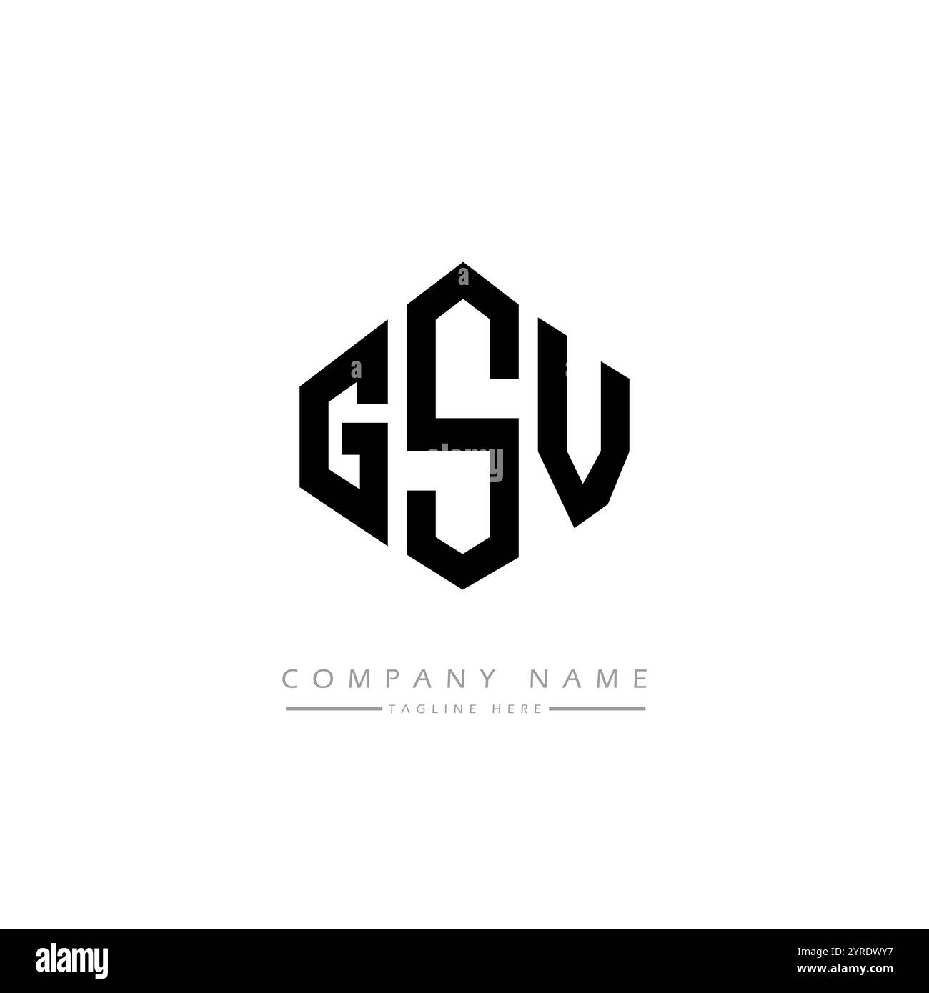 Gsv hexagon Stock Vector Images - Alamy