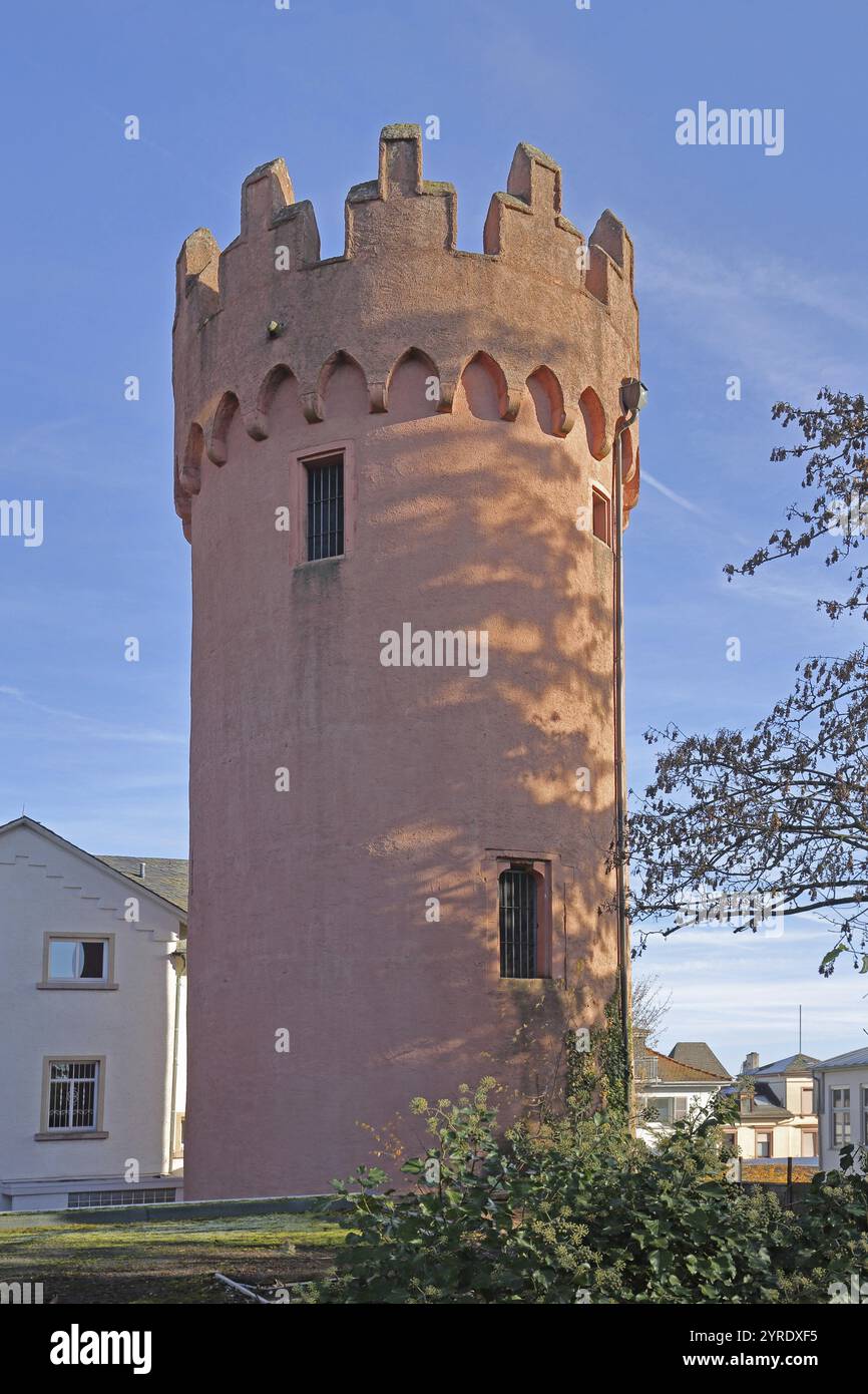 Red Tower built in the 14th century as part of the historic town ...