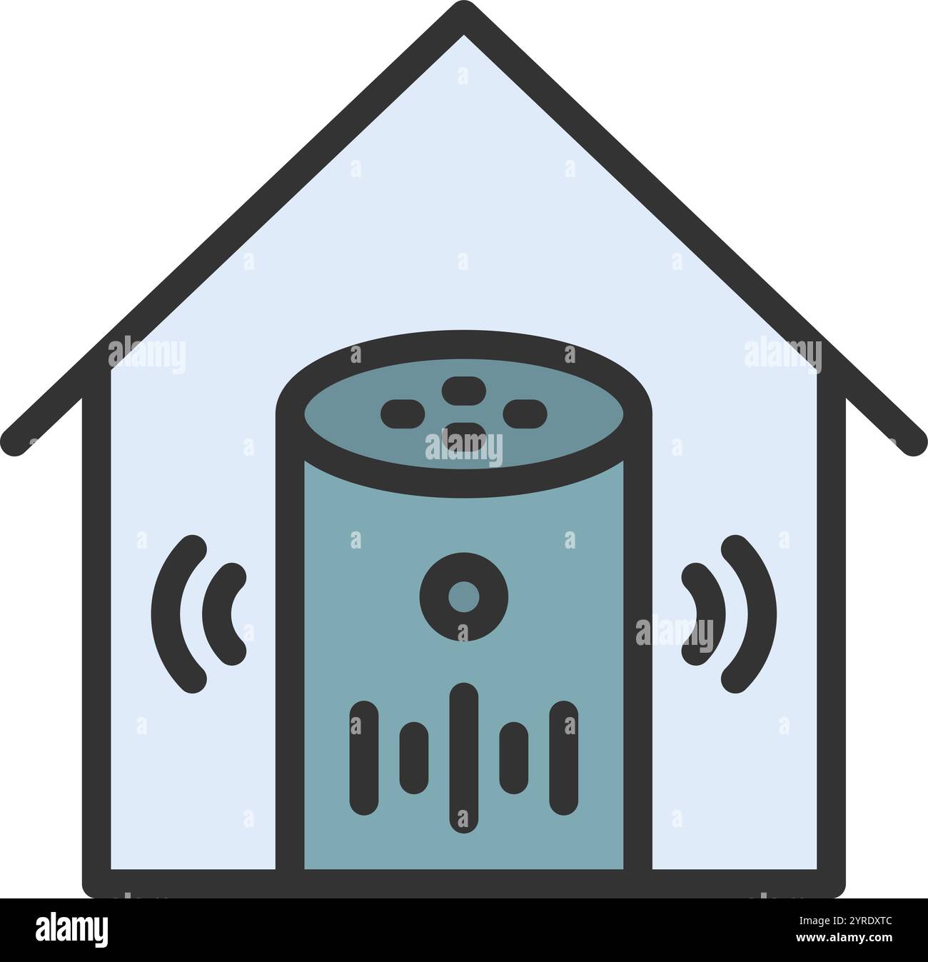 Voice Assistant icon vector image. Suitable for mobile application web ...