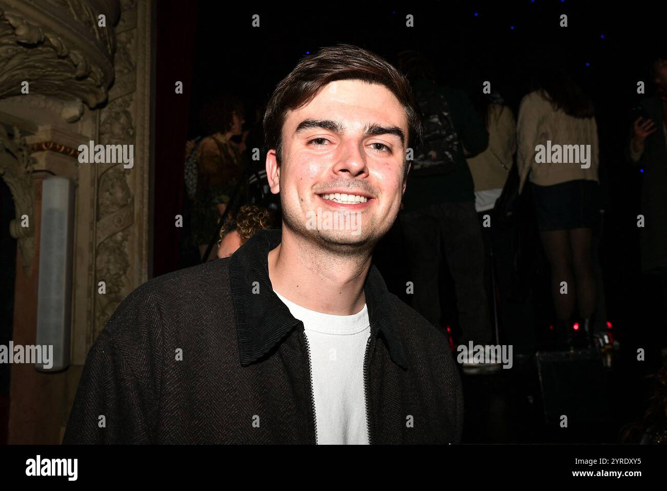 Paris, France. 03rd Dec, 2024. French journalist and YouTuber Hugo ...