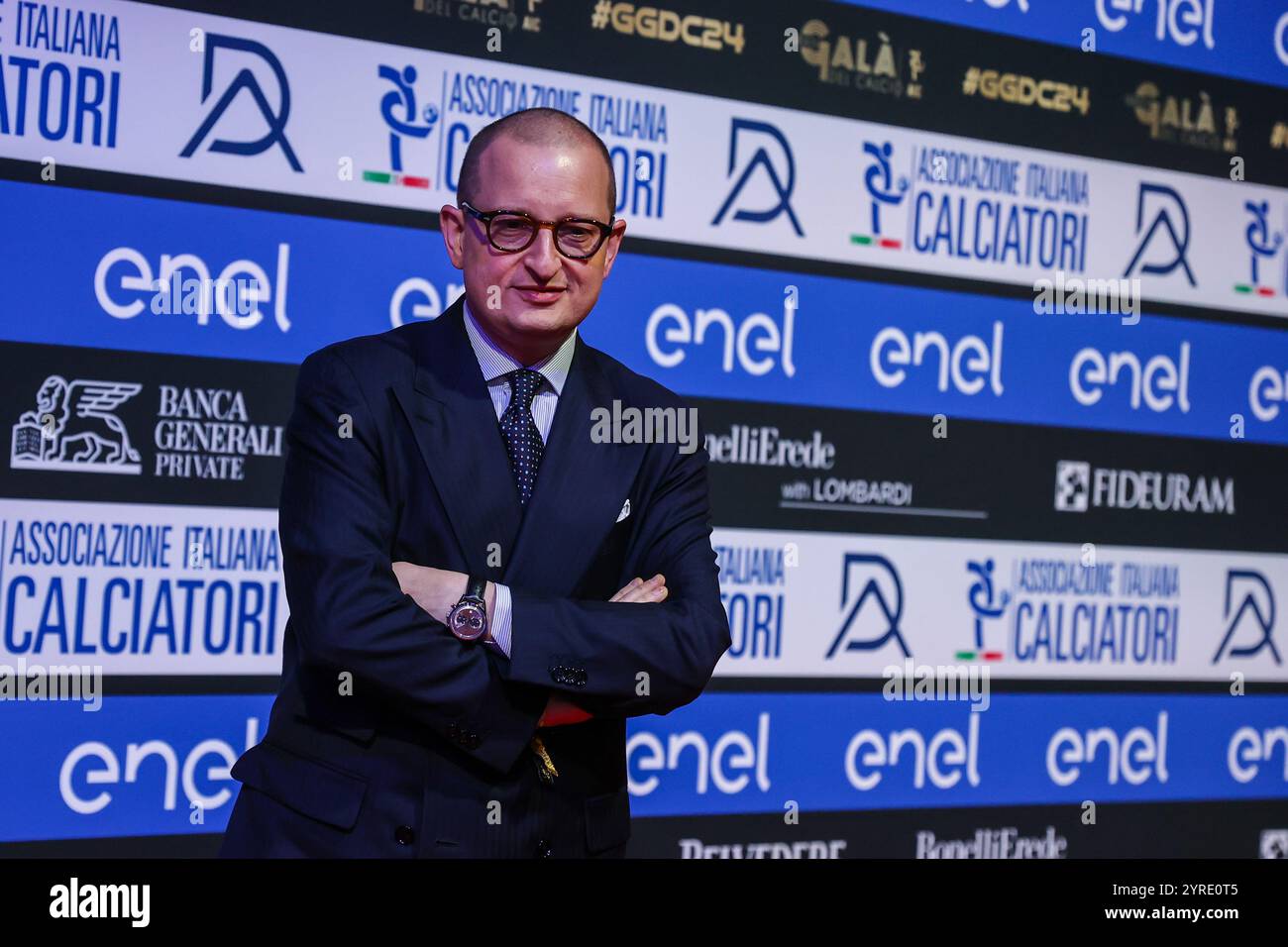 Federico Ferri seen on the Red Carpet during the Gran Galà del Calcio ...