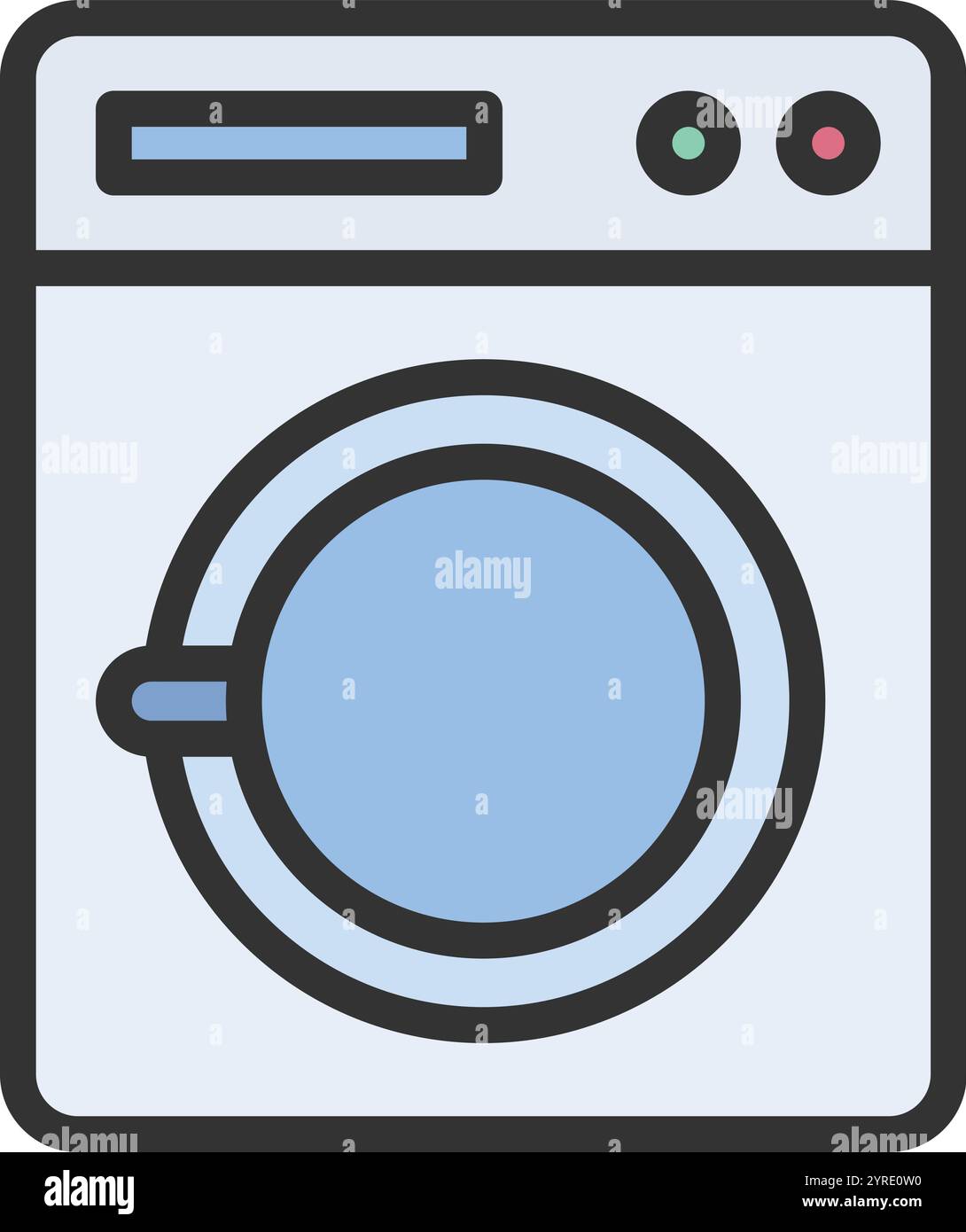 Washing Machine icon vector image. Suitable for mobile application web ...