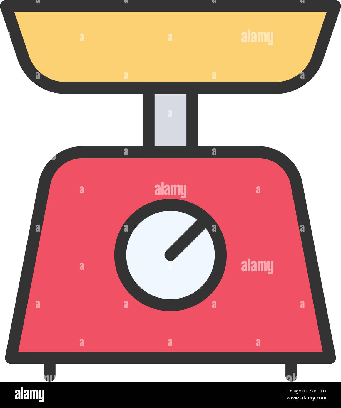 Weight icon vector image. Suitable for mobile application web ...