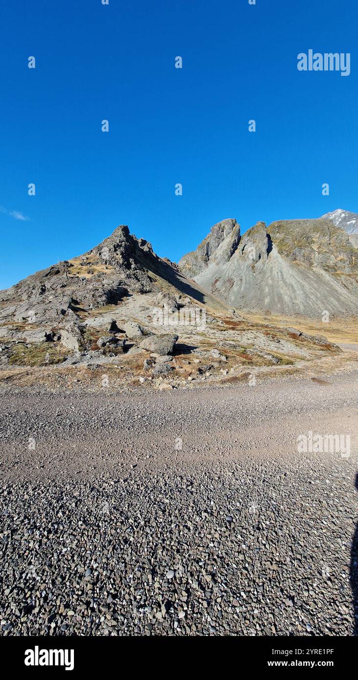Stokksnes beach picturesque Vestrahorn mountain chain in breathtaking ...