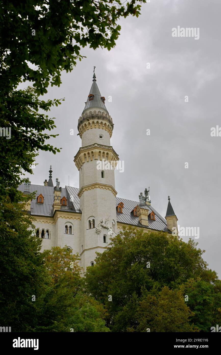 Fussen Germany Historical Neuschwanstein Castle Bavaria vertical ...