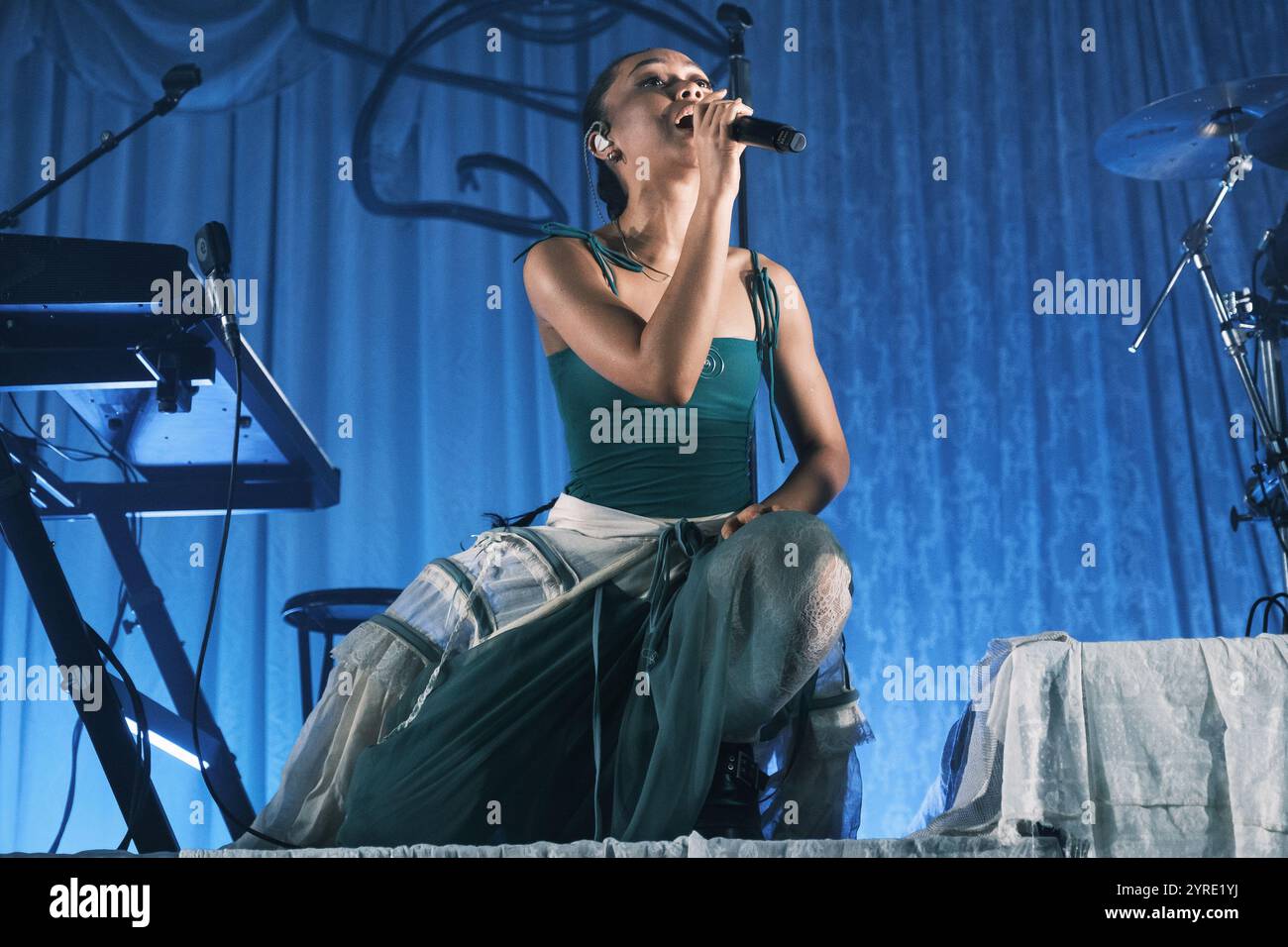 British singer Sarah Faith Griffiths known as Griff performs at The La ...