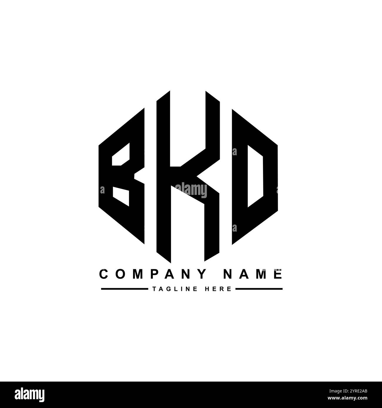 Bko logo design hi-res stock photography and images - Alamy