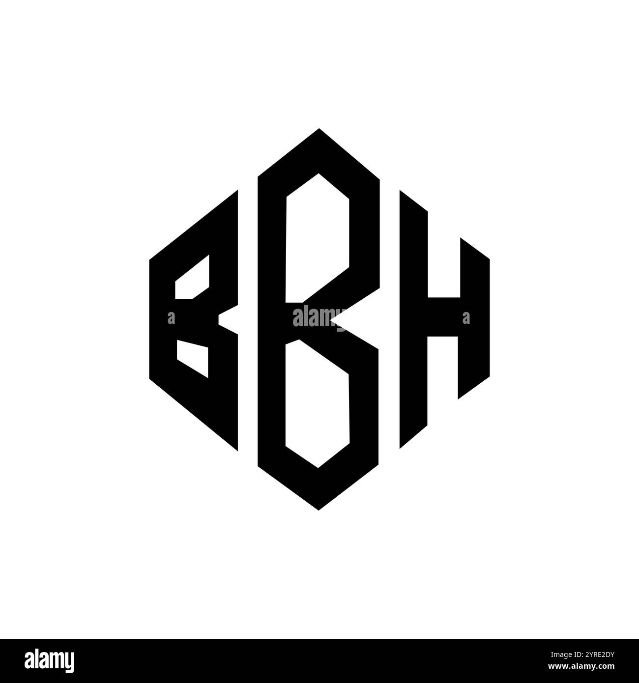 Bbh hexagon Stock Vector Images - Alamy