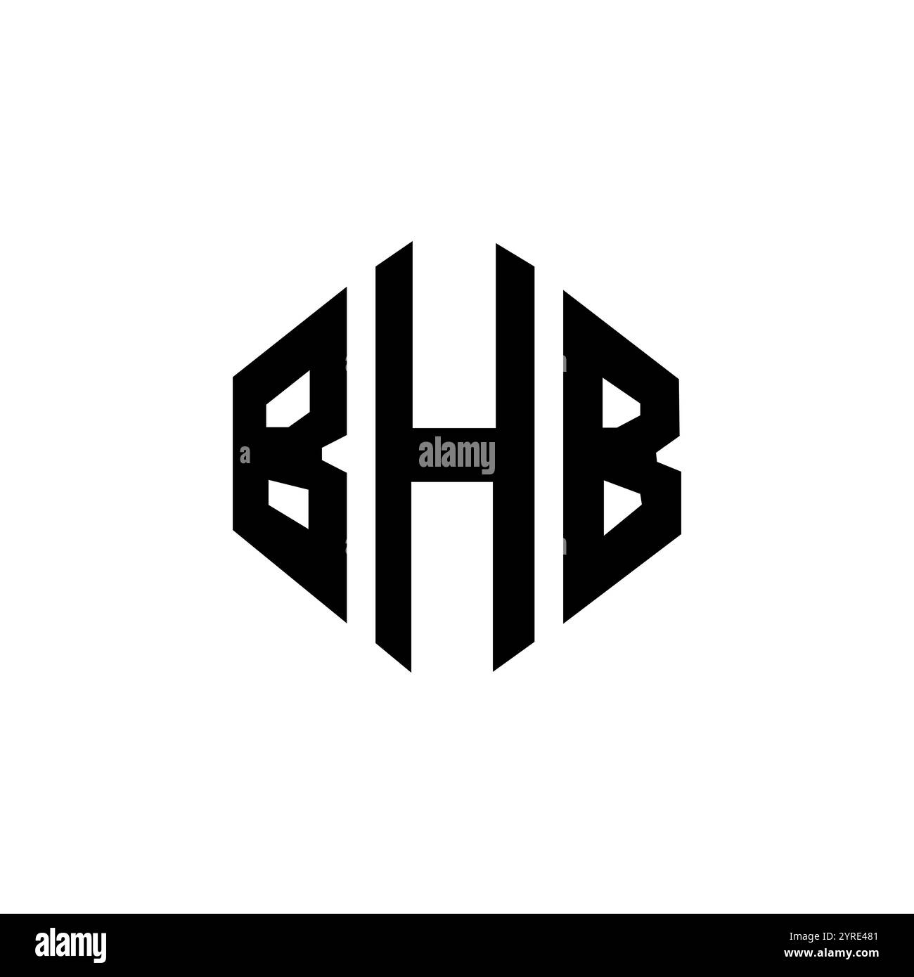 Bhb hexagon Stock Vector Images - Alamy