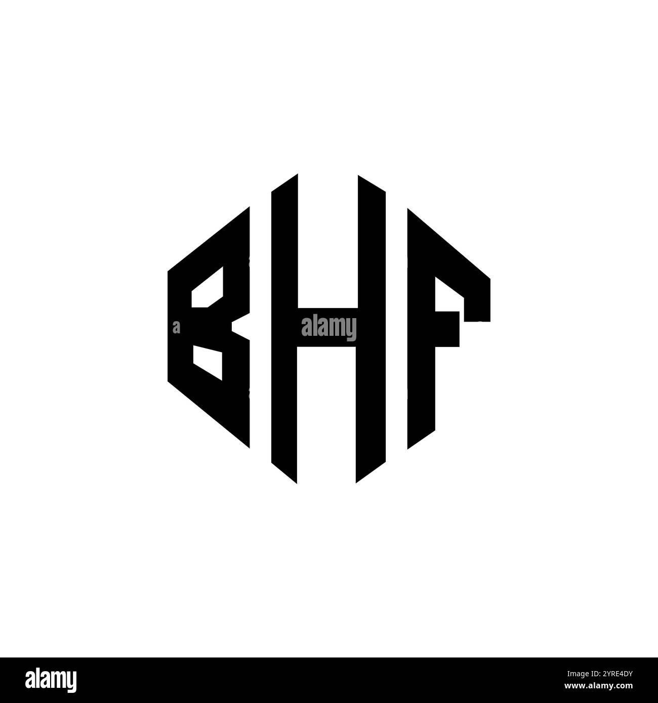 Bhf logo design hi-res stock photography and images - Alamy