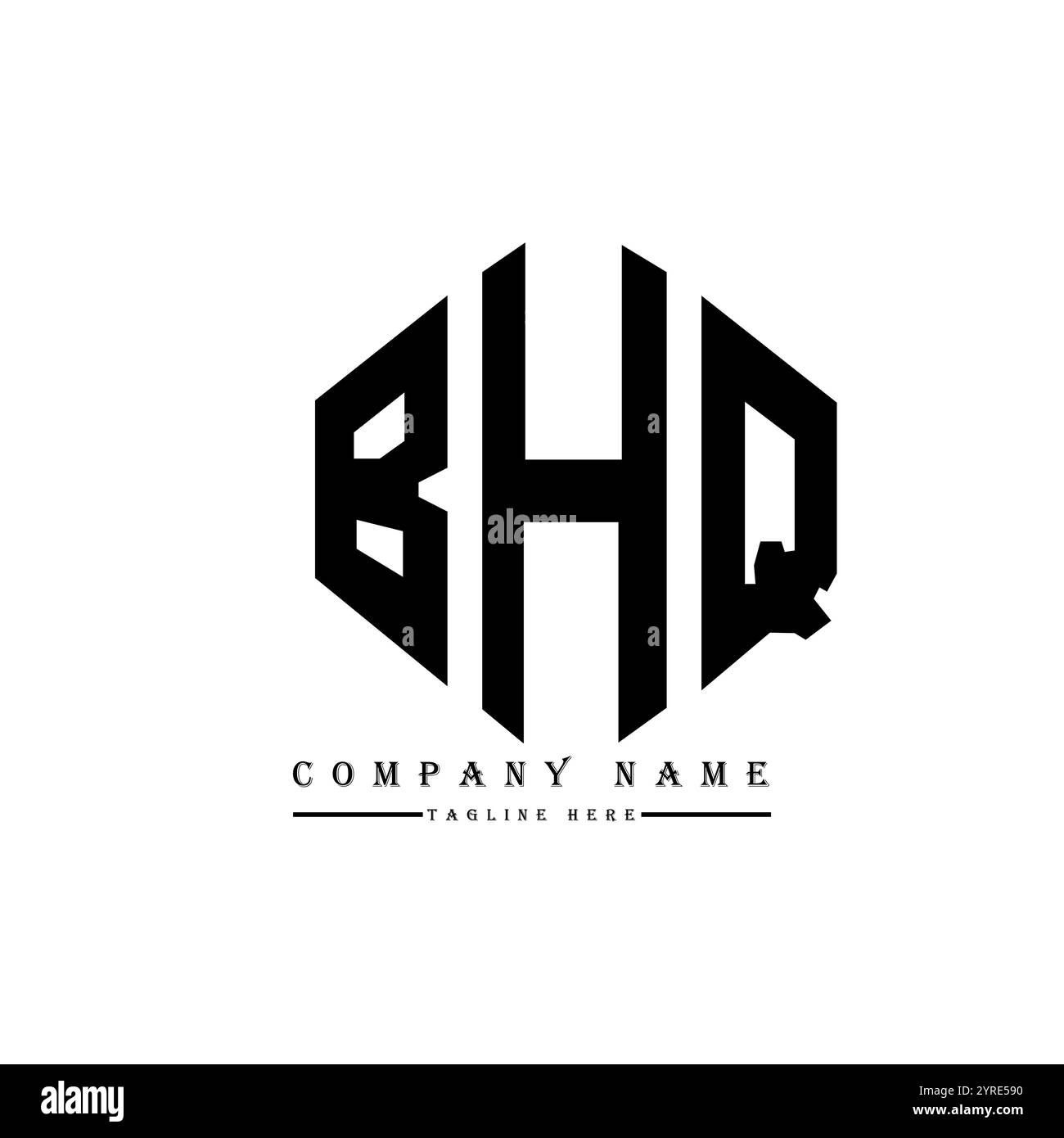 Bhq logo Stock Vector Images - Alamy
