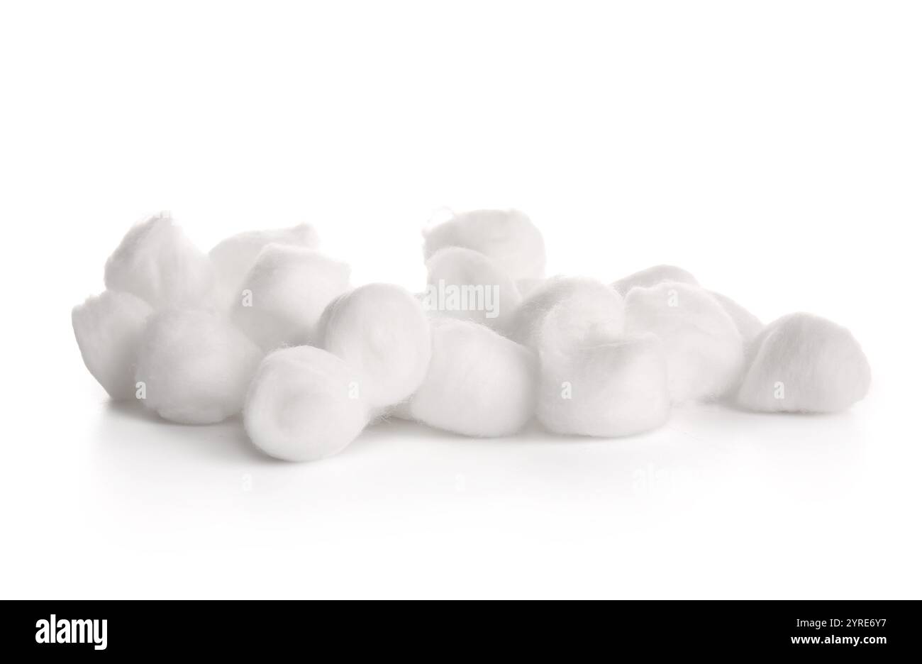 Organic cotton balls Cut Out Stock Images & Pictures - Alamy
