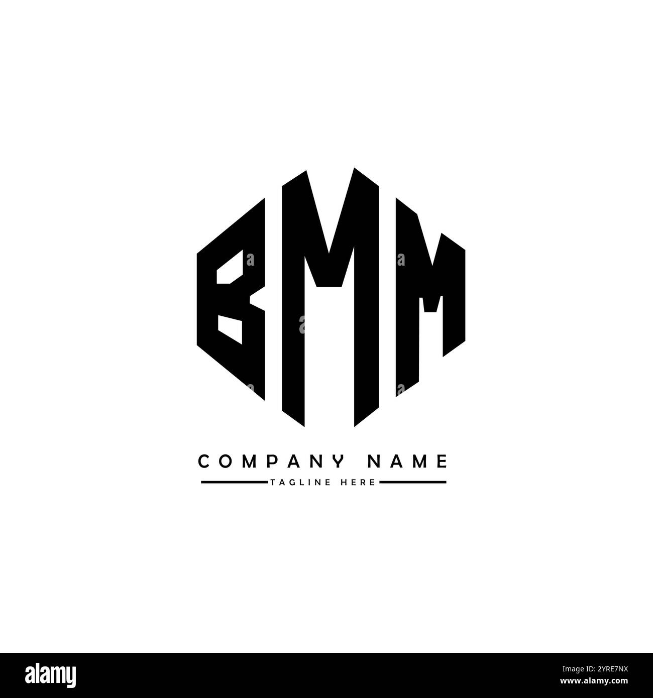 Bmm hexagon Stock Vector Images - Alamy