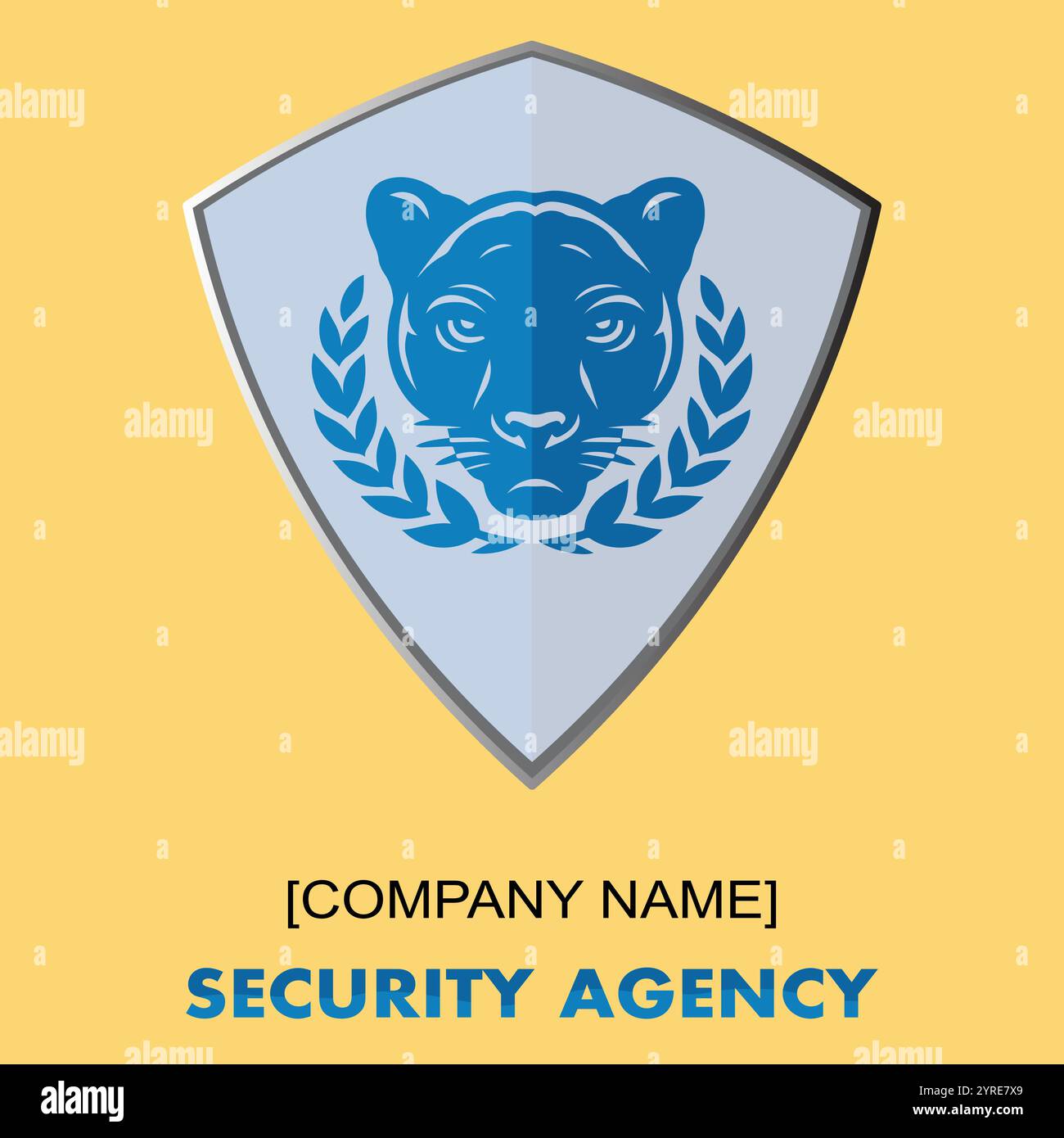 Law service logo design hi-res stock photography and images - Alamy