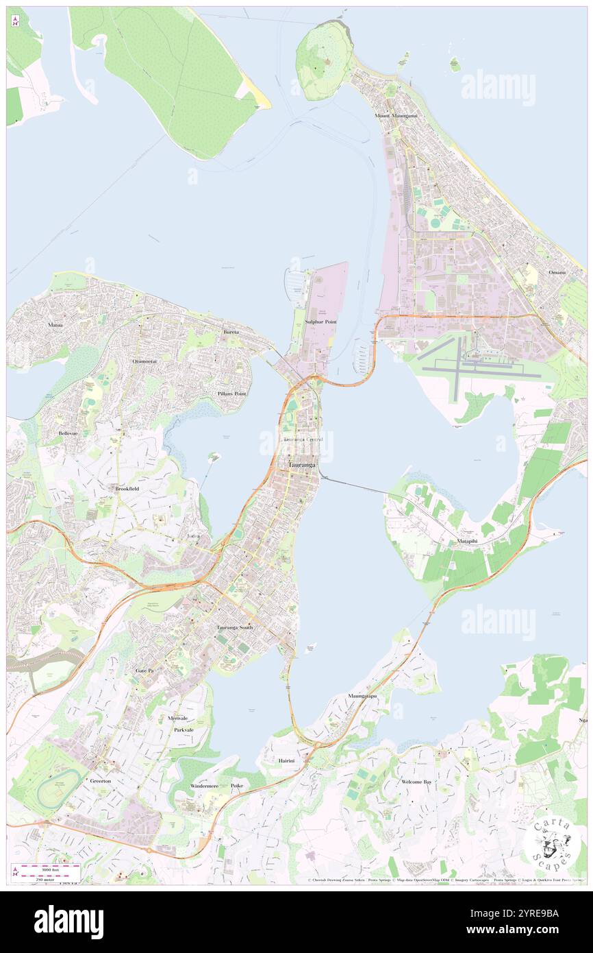 Strand city map Cut Out Stock Images & Pictures - Alamy