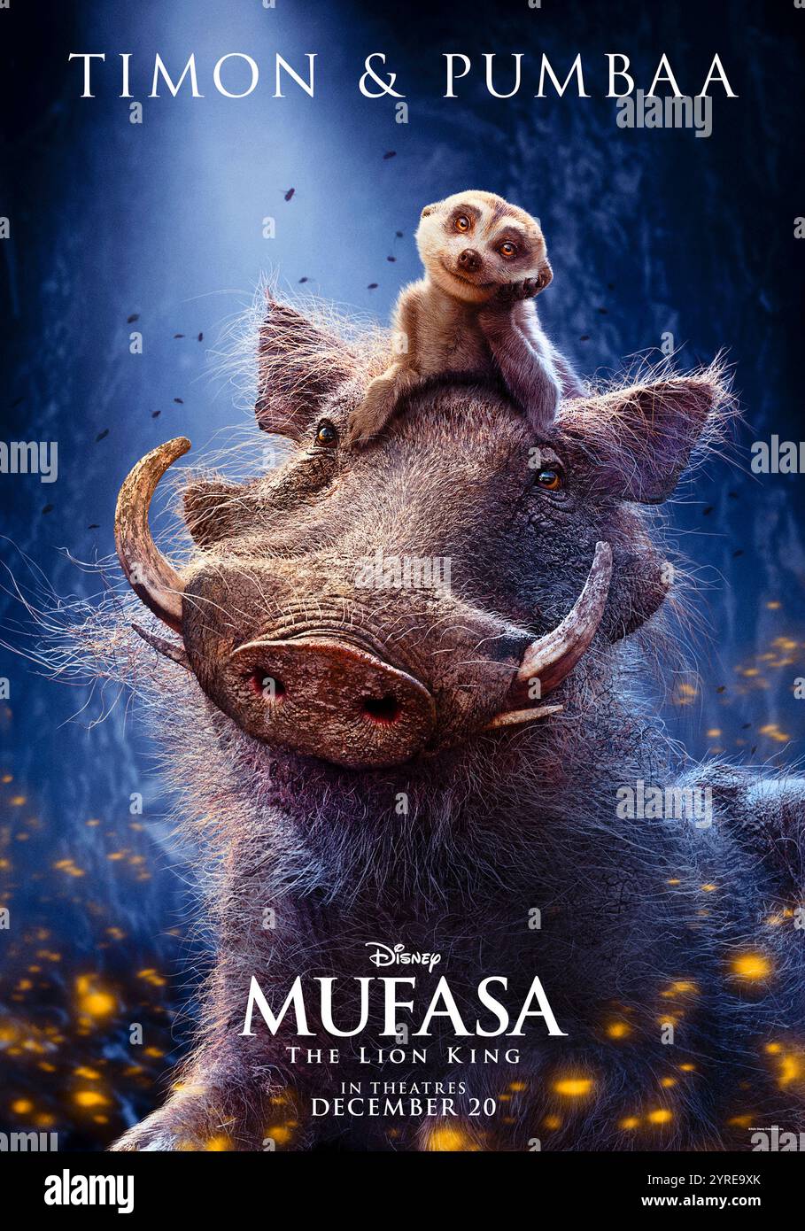 Mufasa: The Lion King (2024) directed by Barry Jenkins and starring Seth Rogen as Pumbaa and ...