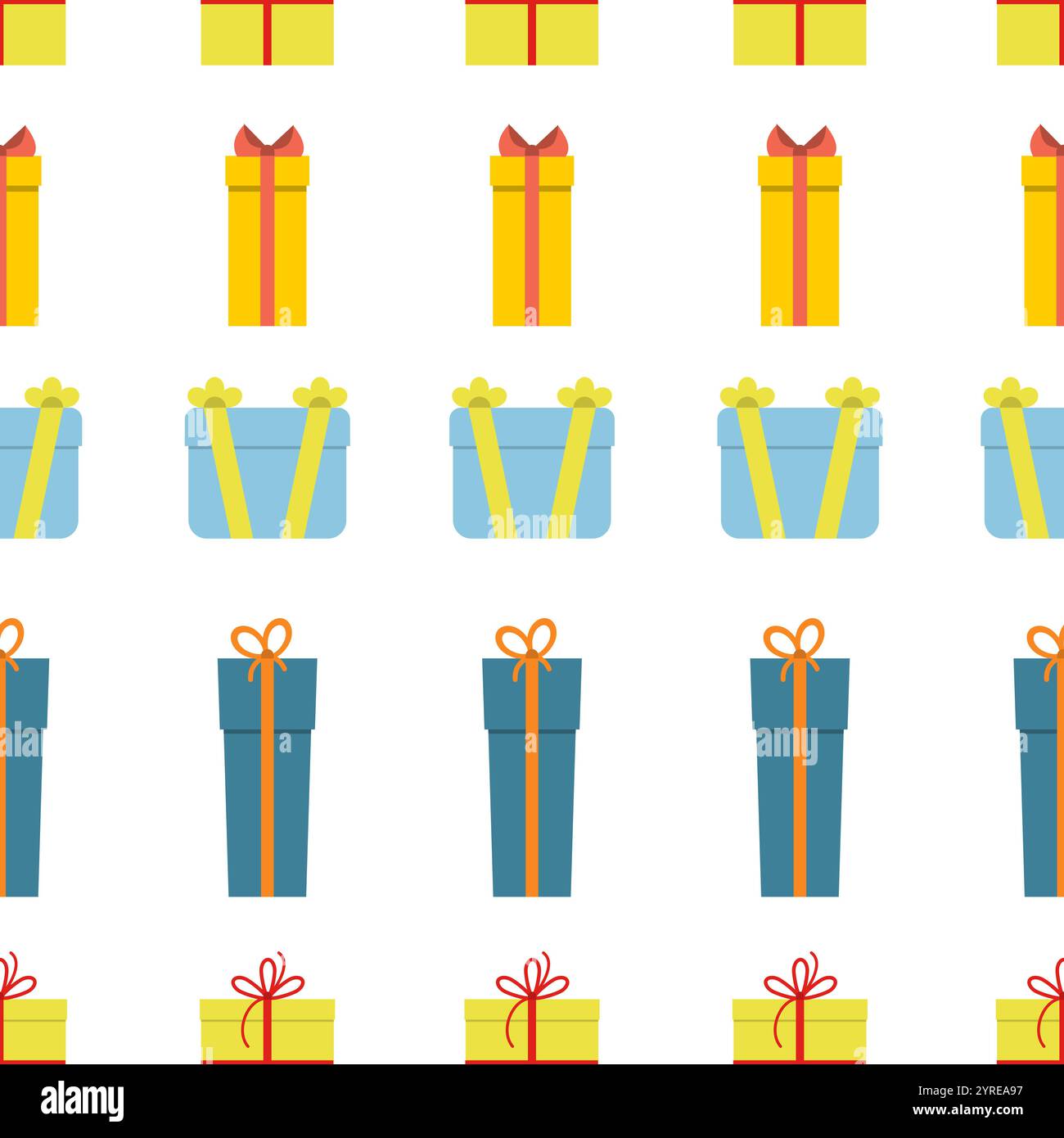 Parcel boxes pattern seamless Stock Vector Images - Alamy