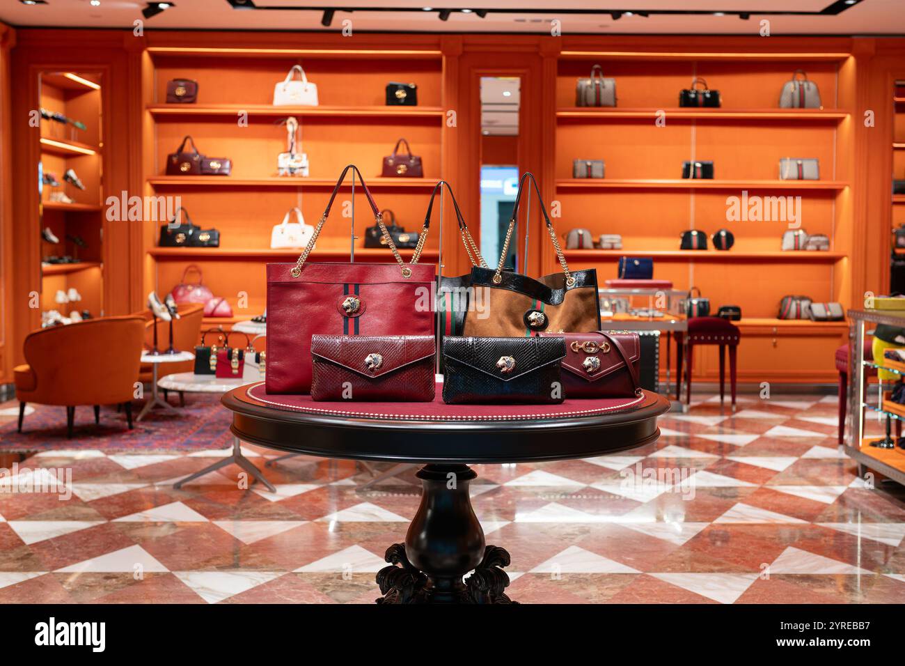 Gucci store dubai hi-res stock photography and images - Alamy